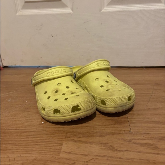 CROCS | Shoes | Crocs Kids Yellow Clogs | Poshmark